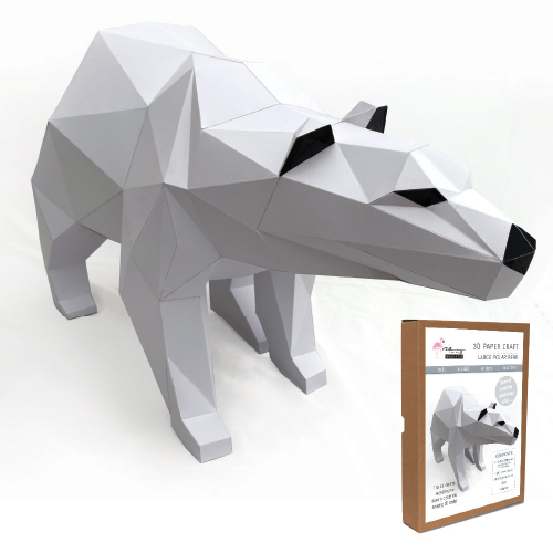 Polar Bear papercraft kit gift set - Cards and Gift Wrap - Gift ideas