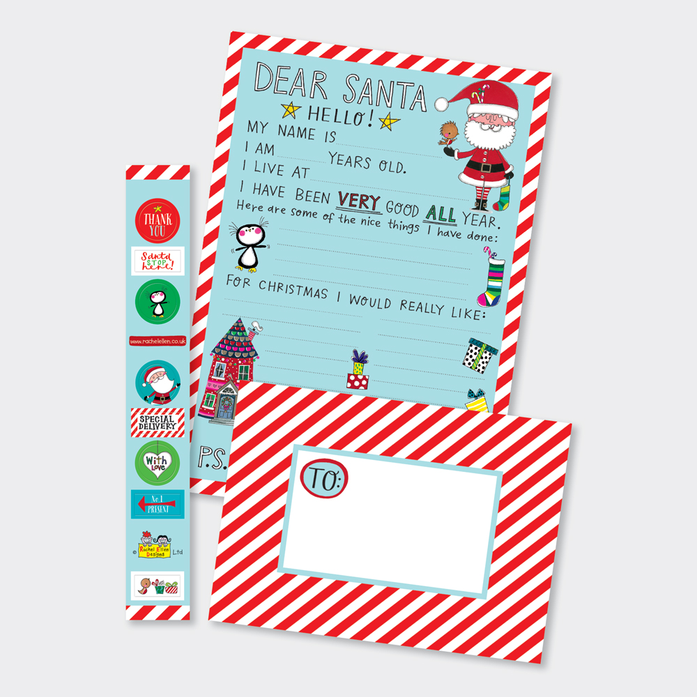 Santa Letter Kit - Cards and Gift Wrap