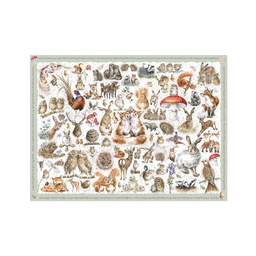 The Country Set Jigsaw Puzzle - Cards and Gift Wrap - Wrendale Designs
