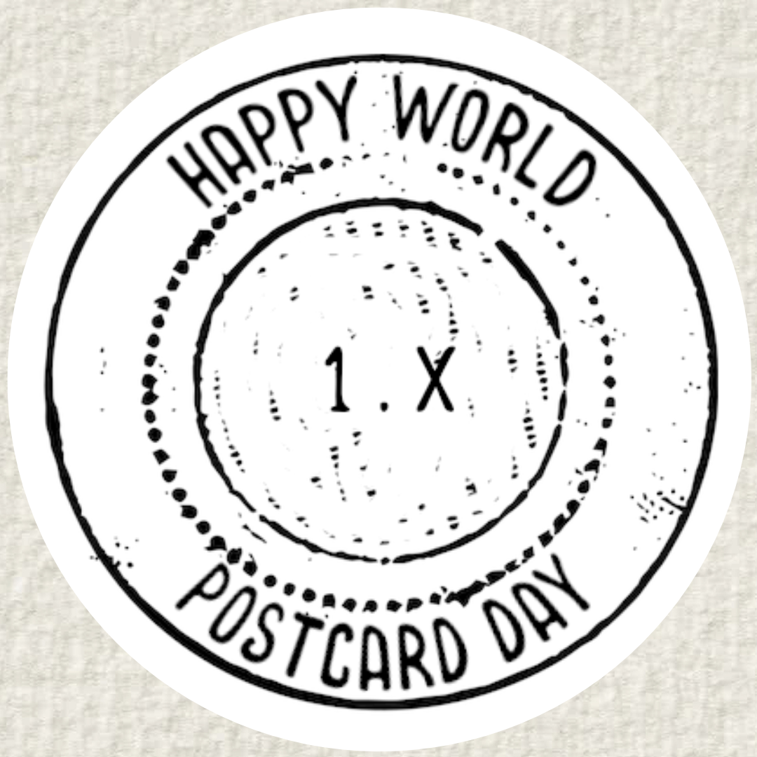 World Postcard Day stickers - Cards and Gift Wrap