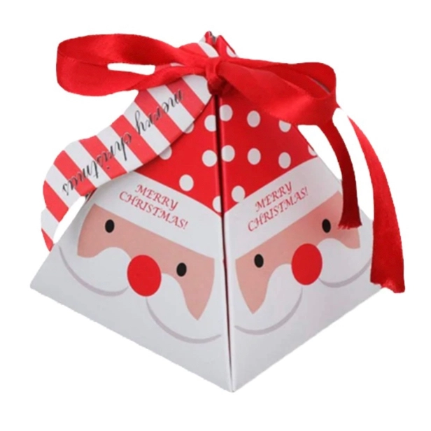 Spotty Santa Gift Boxes - Cards and Gift Wrap